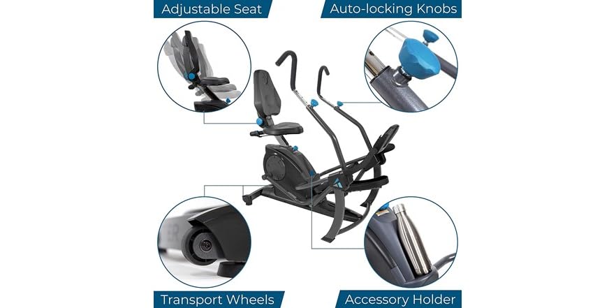 Teeter LT3 FreeStep Recumbent Elliptical