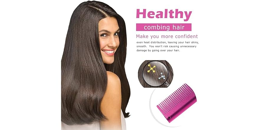 12 PC Electric Hair Straightening Kit