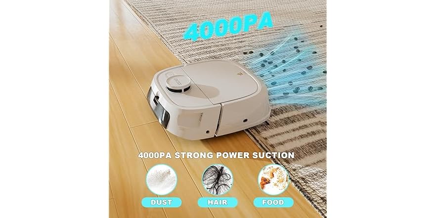 TECBOT M1 Pro Robot Vacuum and Mop