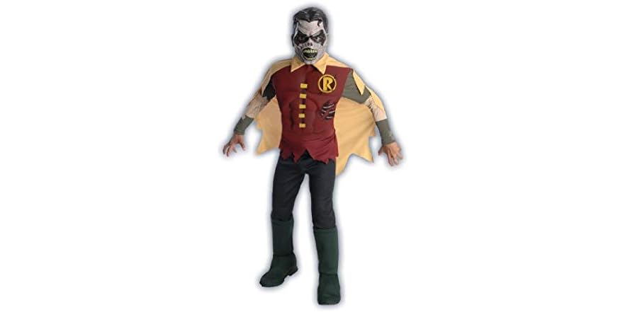 DC Comics Zombie Robin Costume, Small