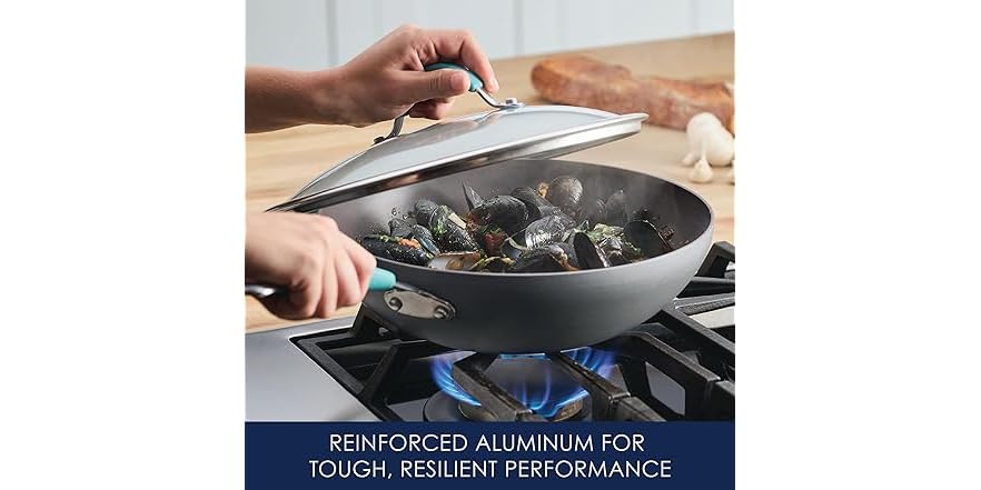 Rachael Ray Covered Wok Pan 11"