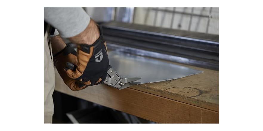 ToughBuilt - Left Cut Aviation Snips - One Handed Lock Operation - (TB ...