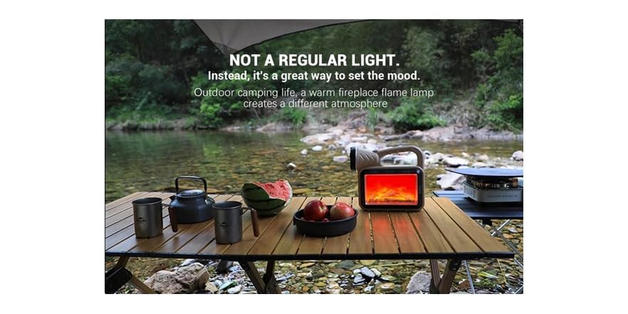 Experts Outdoor Flashlight Flame Simulator
