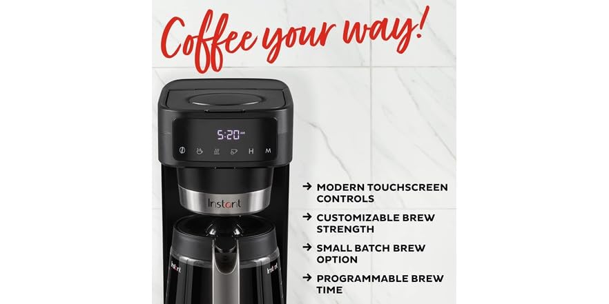 Instant Infusion Brew Plus 12-Cup Coffee Maker