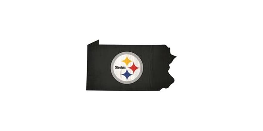 Fan Creations 12" NFL Team Logo State Sign