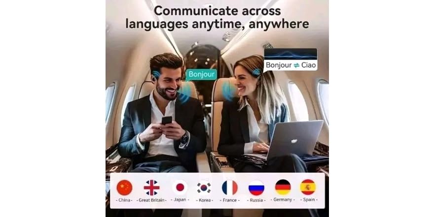 2-Way Real Time Translator Headphones