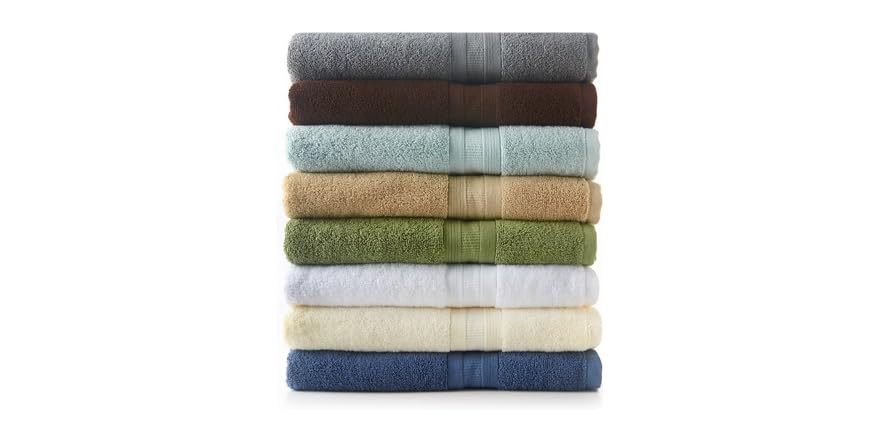 MicroCotton Aertex 3Pc Towel Set-4 Colors