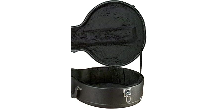 Black Hardshell 5-string Banjo Case