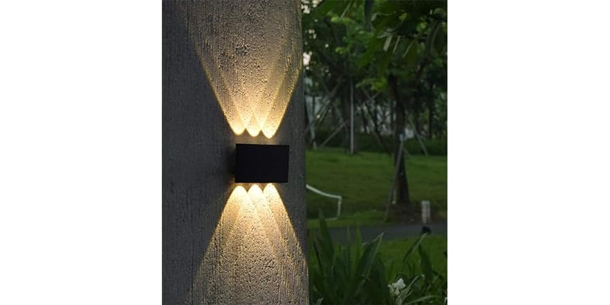 Modern LED IP65 Exterior Wall 3000K Lamp