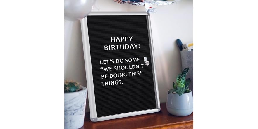 Enclosed Changeable Letter Board