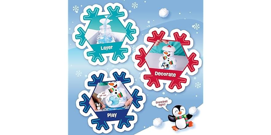Creativity for Kids Sand Art Snowman Kit