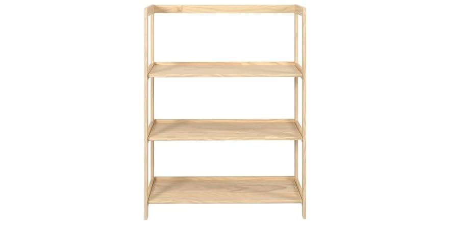 Jela 3 Shelf Unassembled Bookcase