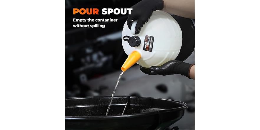 FOUR UNCLES 6L Pneumatic/Manual Oil Extractor Pump