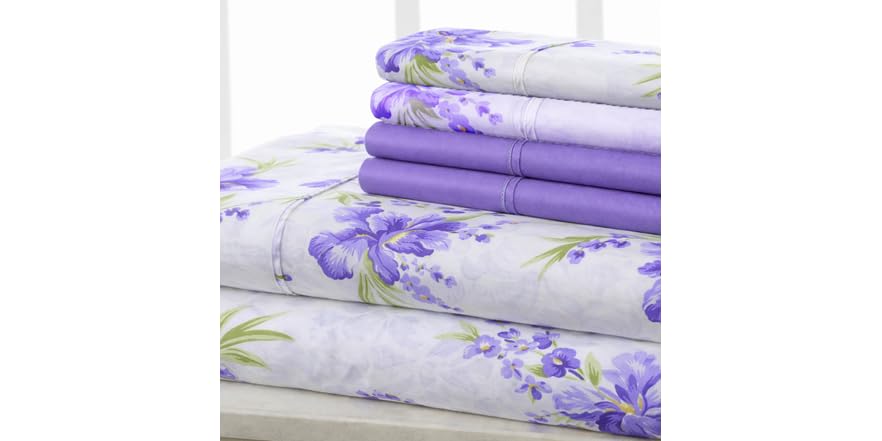 Spirit Linen 6pc Traditional Sheet Set