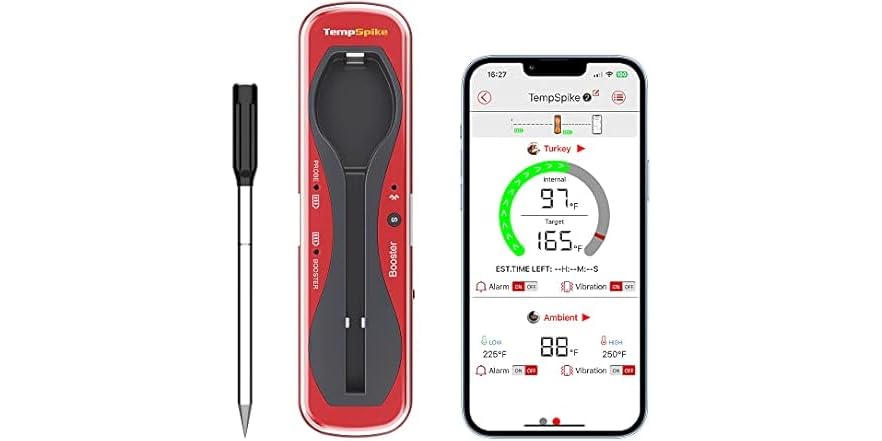 ThermoPro TempSpike Premium Truly Wireless Meat Thermometer