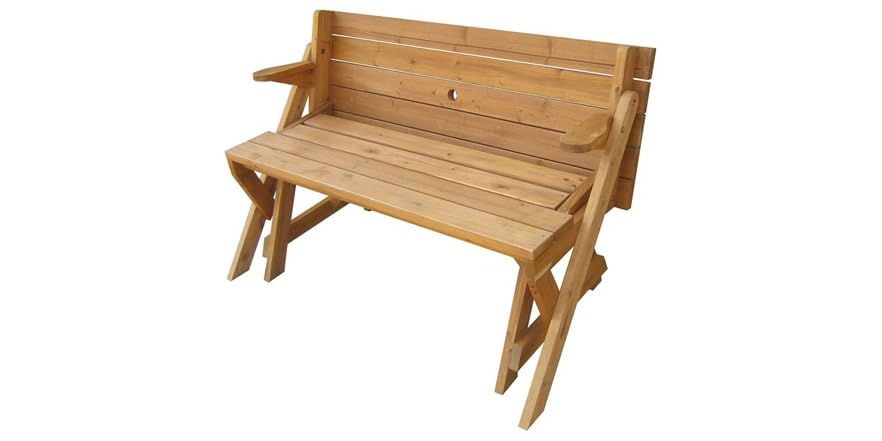 Interchangeable Picnic Table and Bench