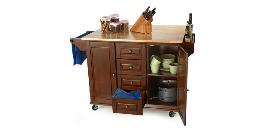 Austin Kitchen Cart - Espresso