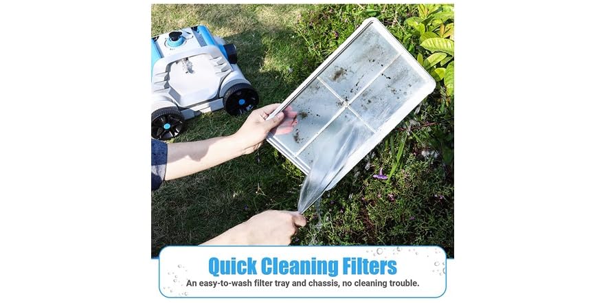 Qomotop Rechargeable Robotic Pool Cleaner