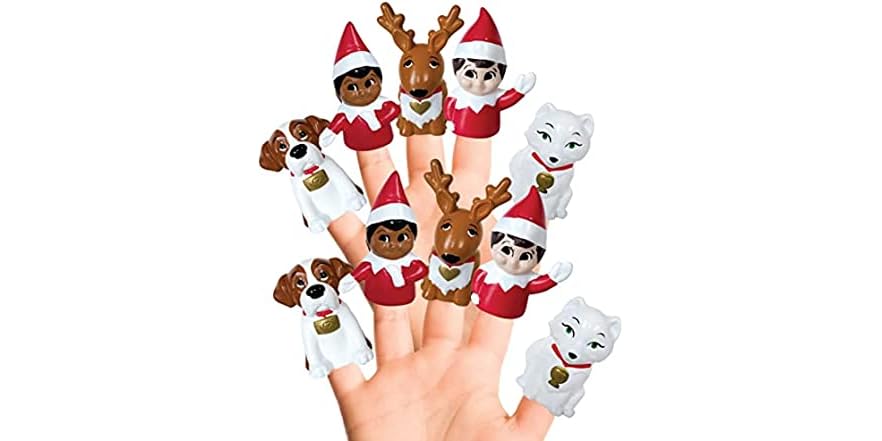 Elf On The Shelf Finger Puppets