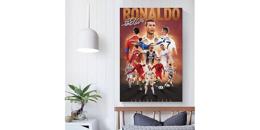 fhzang Cristiano Ronaldo Poster