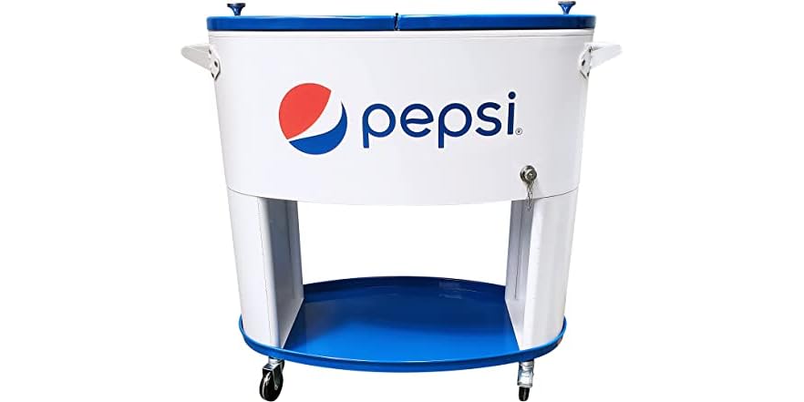 Permasteel Pepsi Outdoor Patio Cooler
