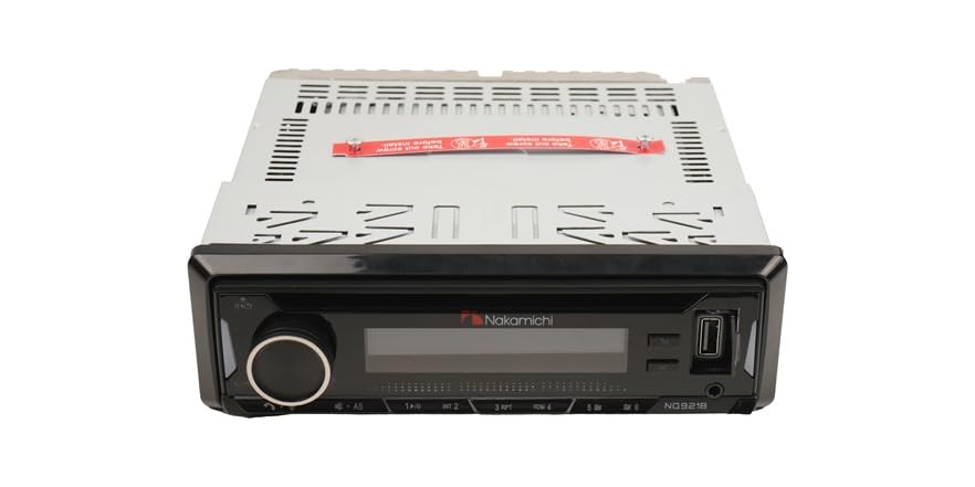 Nakamichi 1-DIN Car Stereo Receiver/DVD (NQ921B)