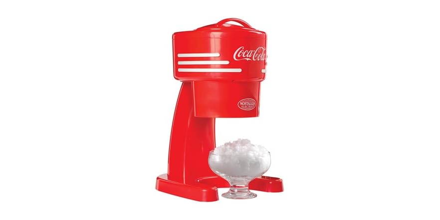 Nostalgia Coca-Cola Series Shaved Ice Machine