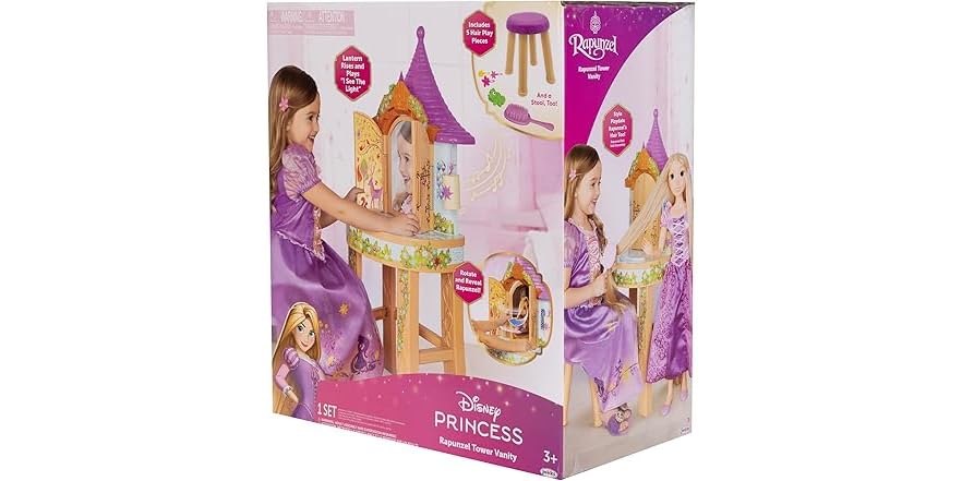 Disney's Rapunzel's Tower Vanity Playset