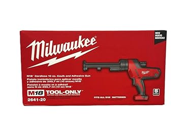 Milwaukee 2641-20 M18 18V Caulk and Adhesive Gun