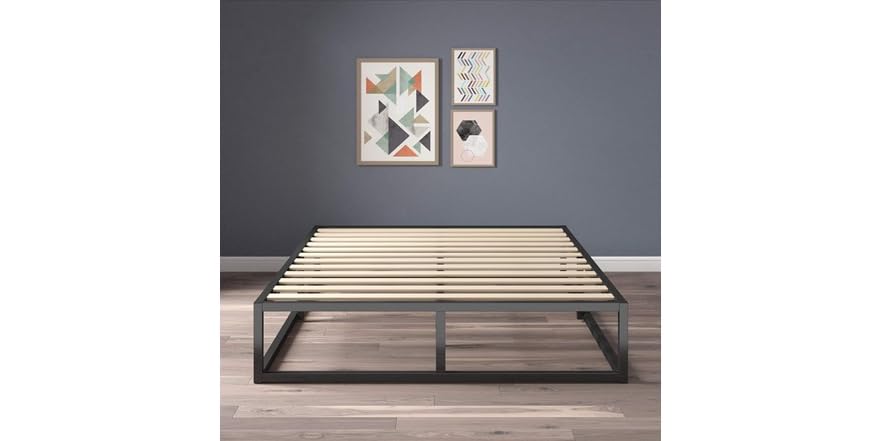 ZINUS Joseph Metal Platform Bed Frame King