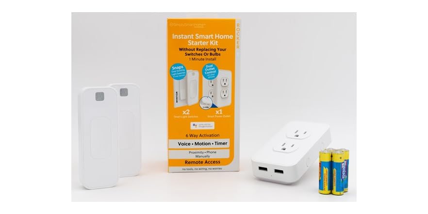 Smart Rocker Light Switch/Power Set