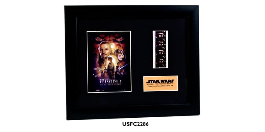 Framed Star Wars Film Cells