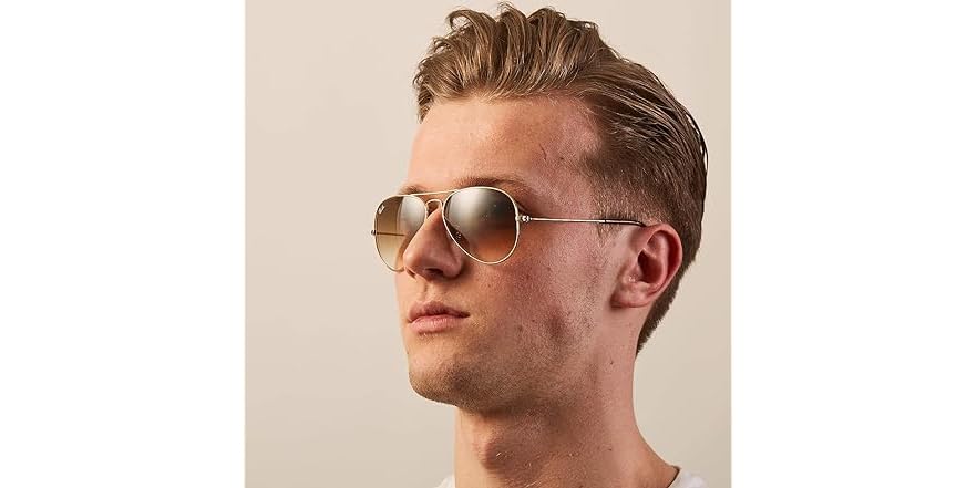 Ray-Ban Classic Aviator Sunglasses, 62 mm