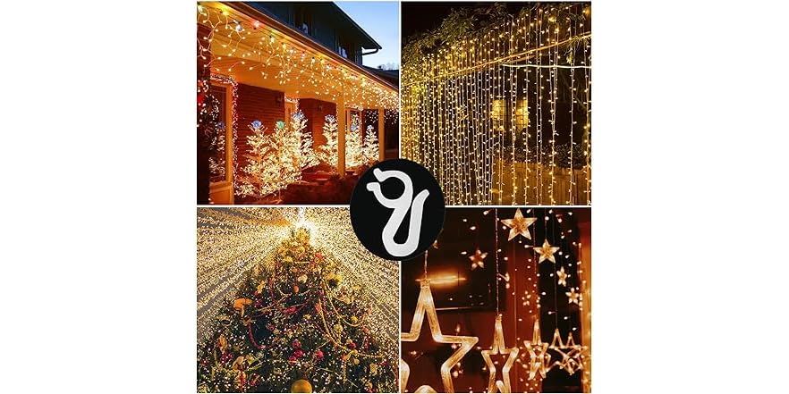 Pack Christmas Light Clips - Mini Light Clips