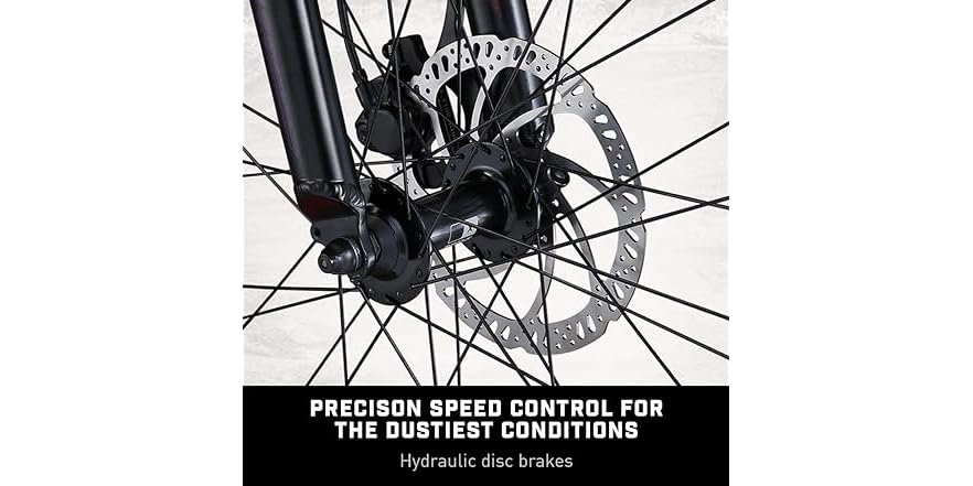 Mongoose Argus Adult Fat Tire Bike, 26-in