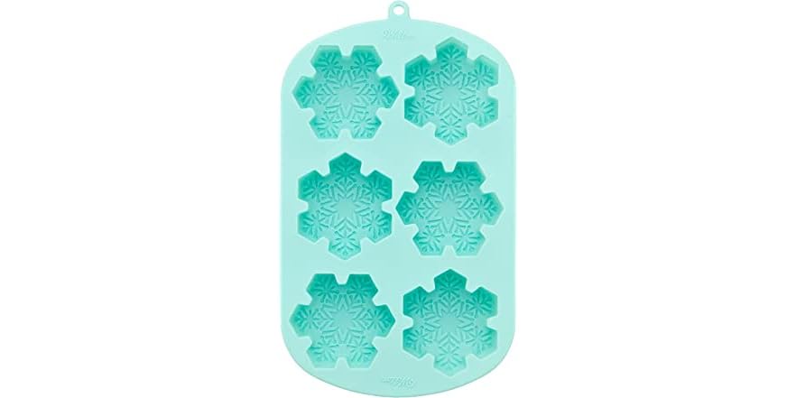 Wilton Snowflake Silicone Baking Mold