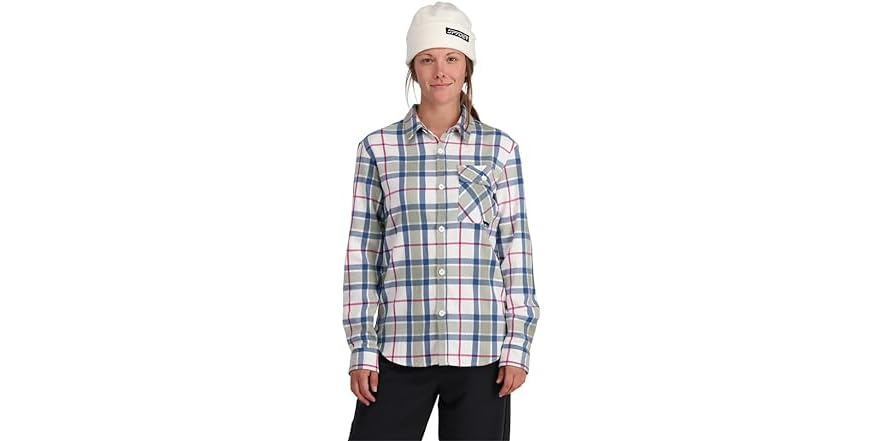 Spyder Men's Fab Flannel L/S Top Button