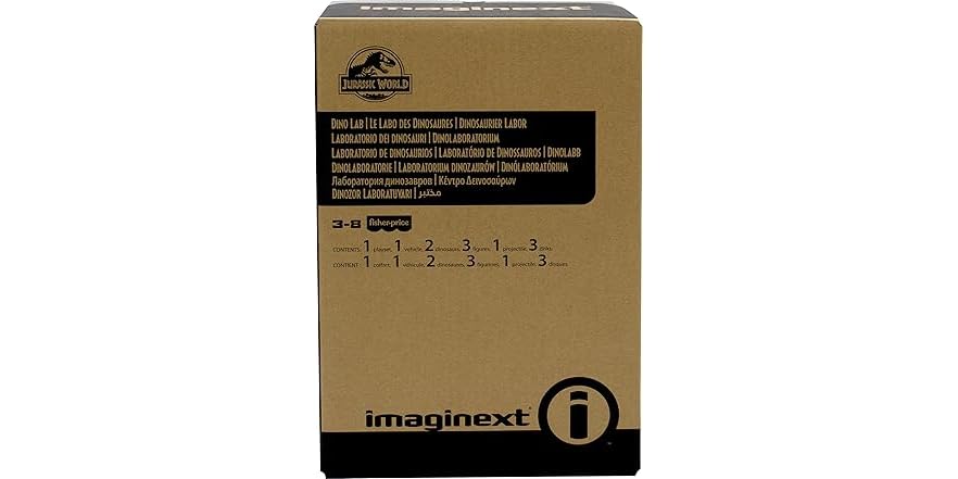 Imaginext Jurassic World Dinosaur Lab Playset