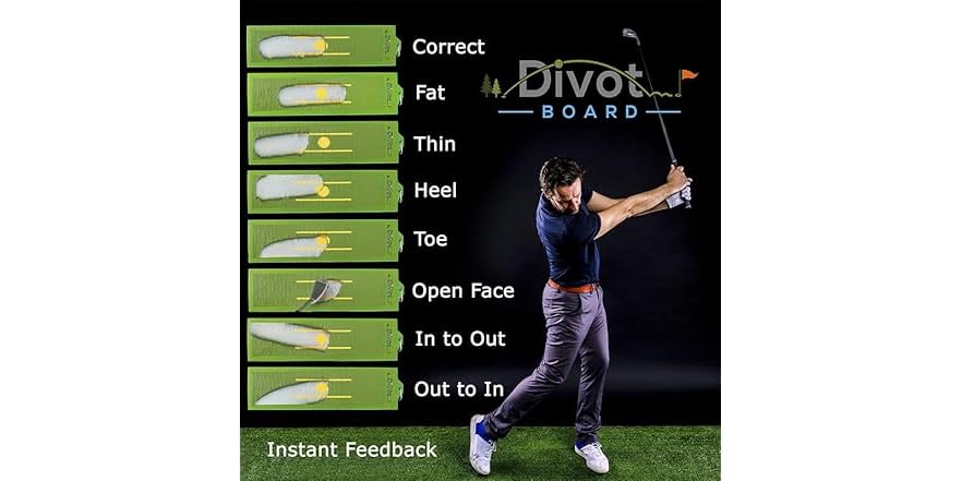 Divot Board Golf Training Mat