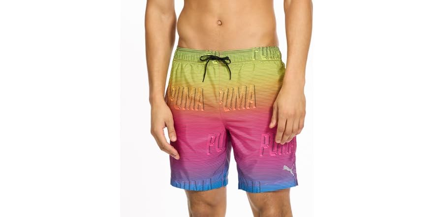 PUMA Men's Gradient Swim Trunks