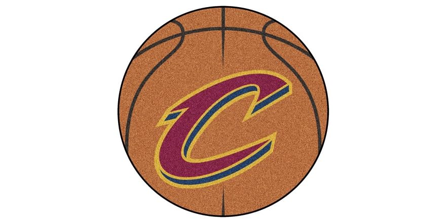 NBA Basketball Mat 27" diameter