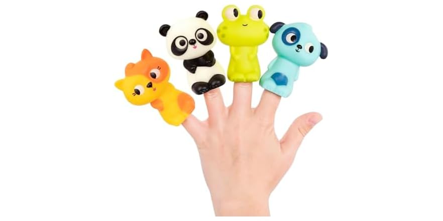 B. toys– 4 Finger Puppets – Animal Finger Puppet