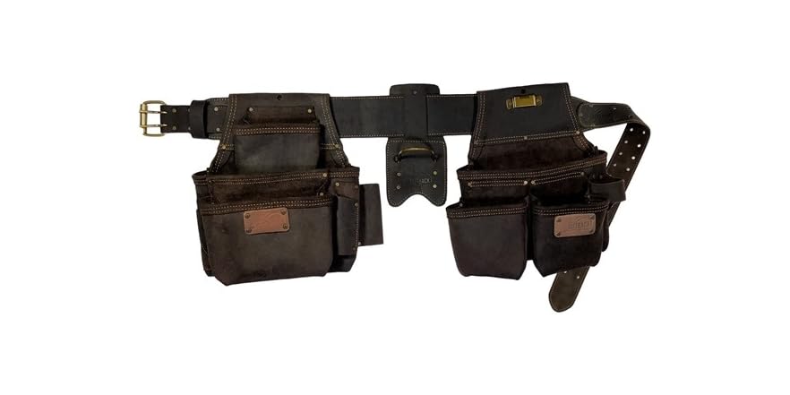 OX Tools 4-Piece Construction Rig Tool Belt
