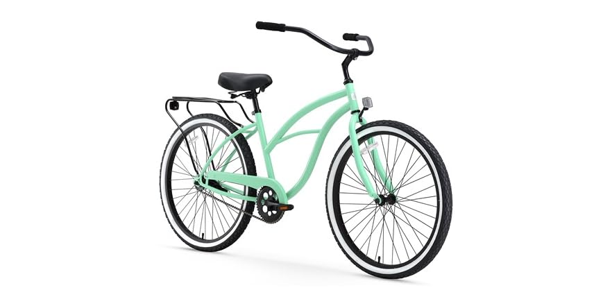 sixthreezero Around the Block Women's 26" Single Speed Bicycle with ...