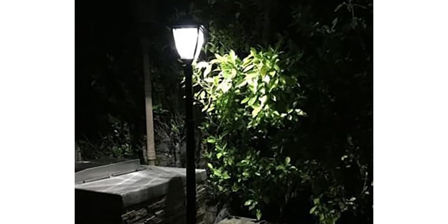 TruePower Cast Aluminum Solar LED Streetlight Lamp