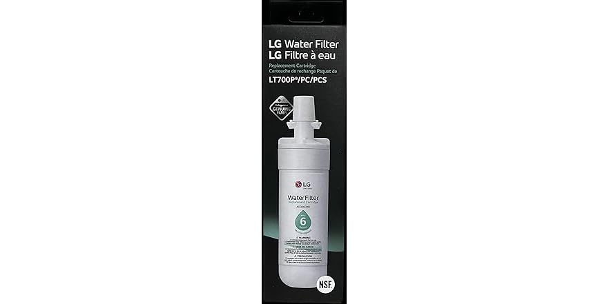 LG LT700P- 2 Pack Refrigerator Water Filter