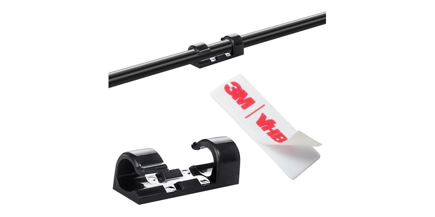 40 Pcs Self-Adhesive Cable Clips