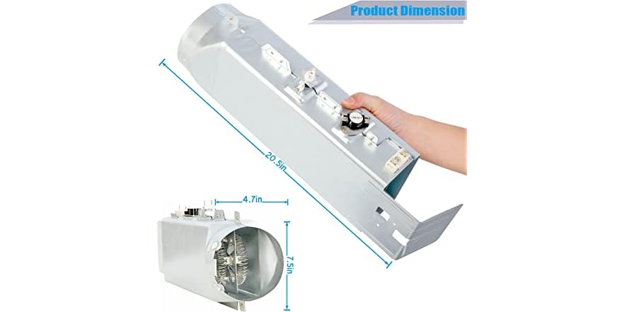 DC97-14486A Dryer Heating Element Duct