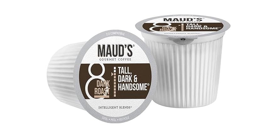 Maud's Tall Dark & Handsome Pods Decaf 96Ct