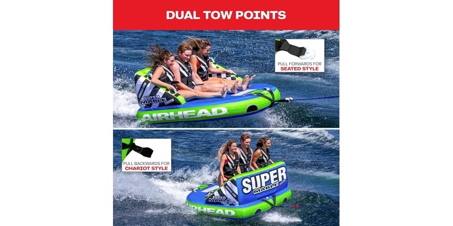 Airhead 1-3 Rider Towable Tube